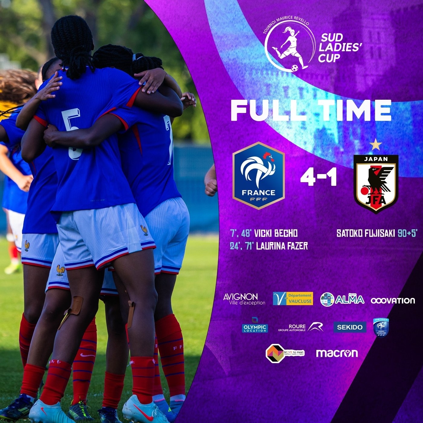 Sud Ladies Cup ③：日本 vs フランス 2025-6-3 Tue.: fukugブログ